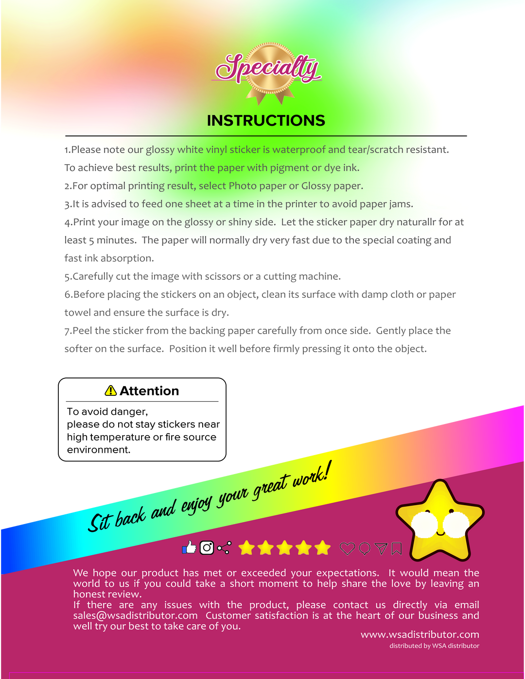 printable white gloss vinyl stickers waterproof – WSA DISTRIBUTOR